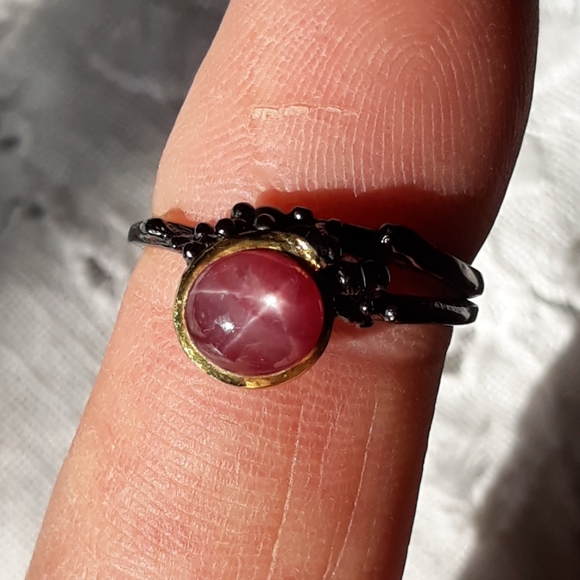 OOAK DESIGNER | Jewelry | A Star Ruby Ring Z | Poshmark